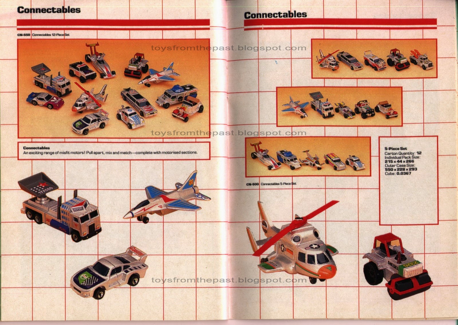Toys from the Past: #471 MATCHBOX - CONNECTABLES (Part 1) (1989)