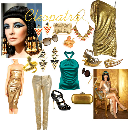 Of the Fashion...: Walk Like An Egyptian: Fashion Inspiration Cleopatra