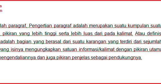 Paragraf (Pengertian, Ciri, Fungsi, Jenis & Contohnya) - Belajar Bersama