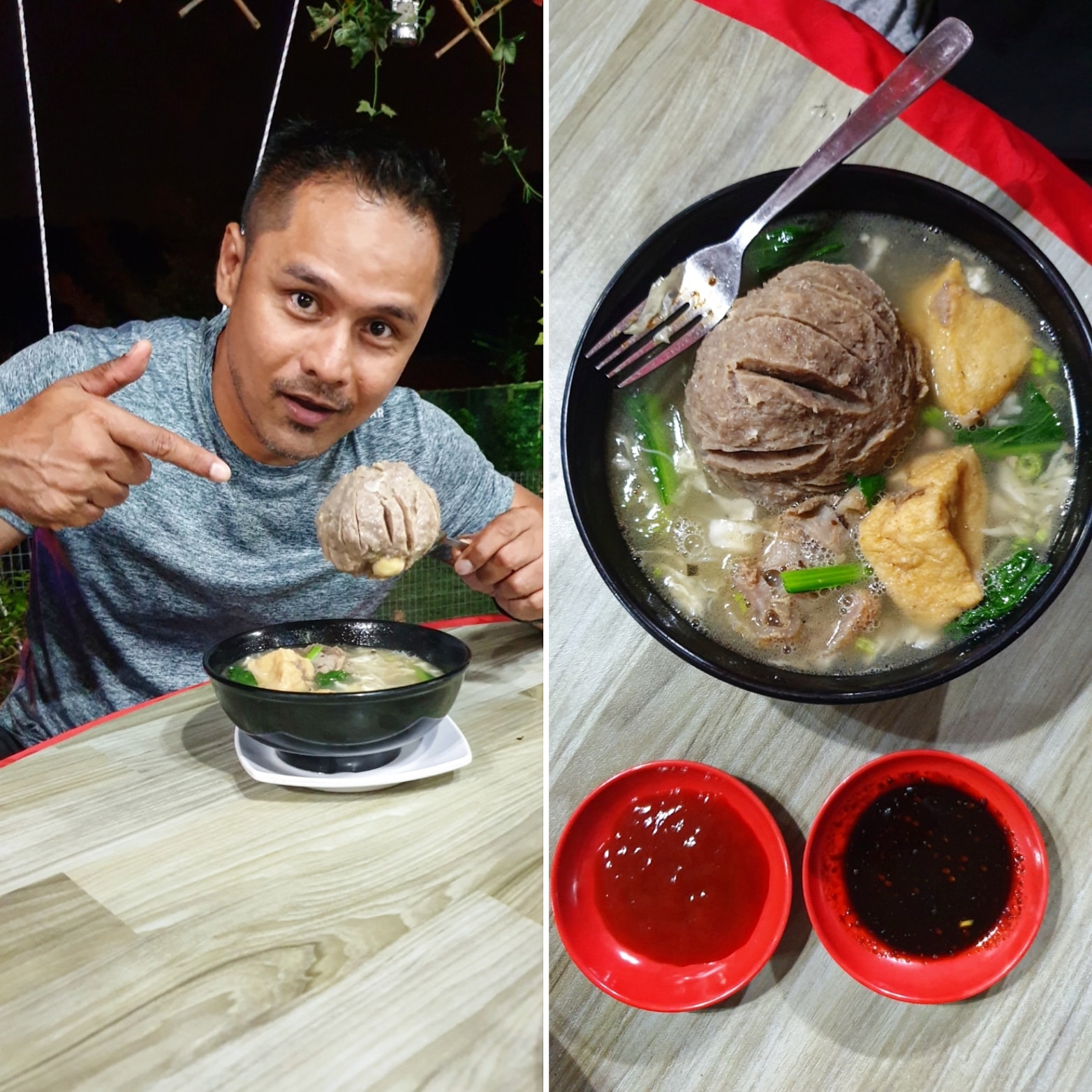 Bakso Beranak Utan Cafe , Sepang memang bikin aku ketagihan ! - BEN ASHAARI