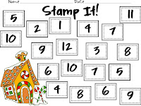 Classroom Freebies Too: Holiday Stamp It!