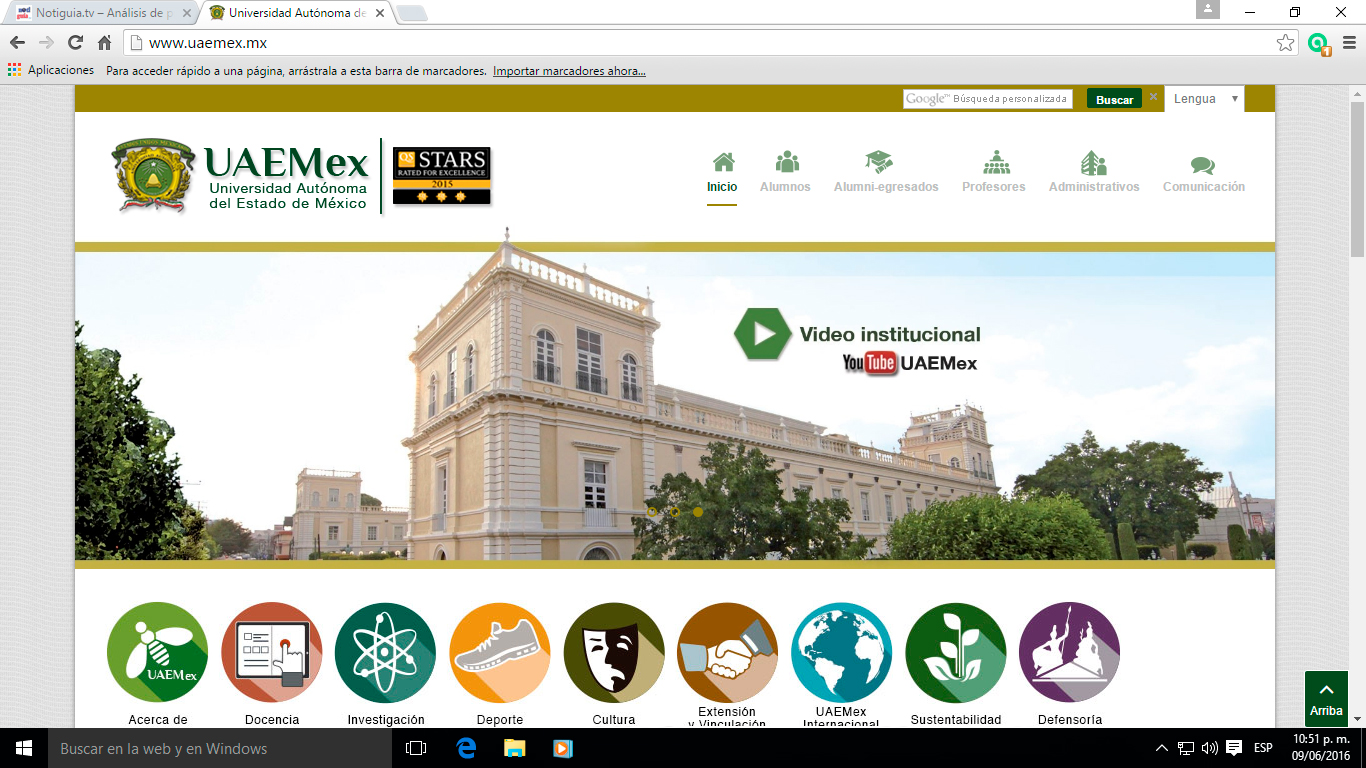 La UAEMéx en internet