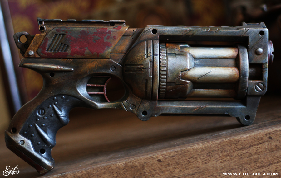 Nerf Maverick style Post apocalyptique | Ethis Crea
