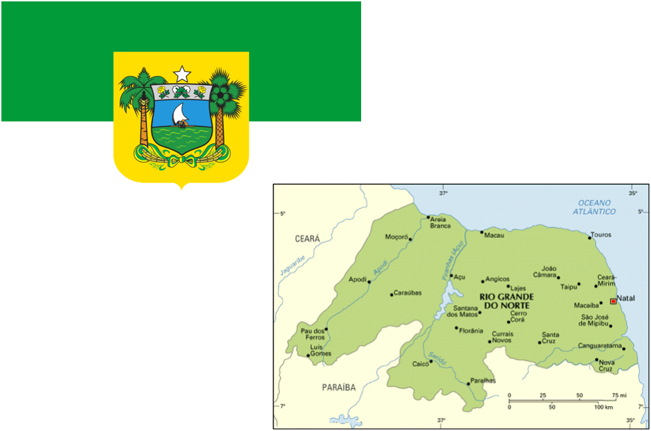 Mapas do Estado do Rio Grande do Norte