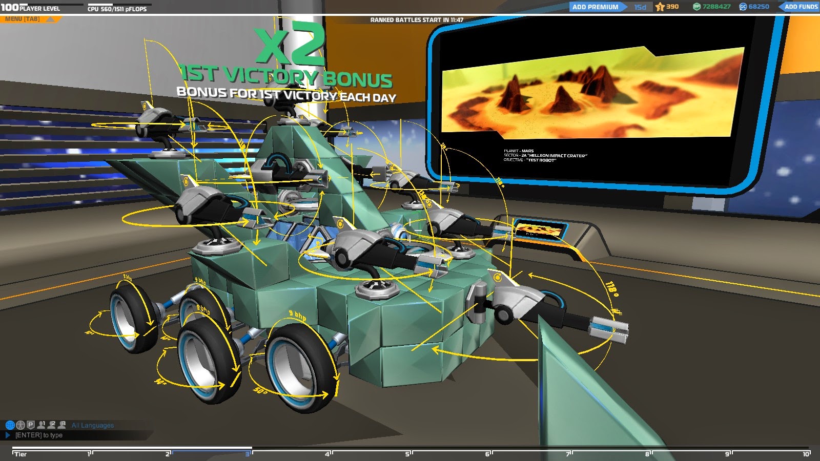 Kioller Gaming: T3 Heavily Armed Assassin RoboCraft Tank