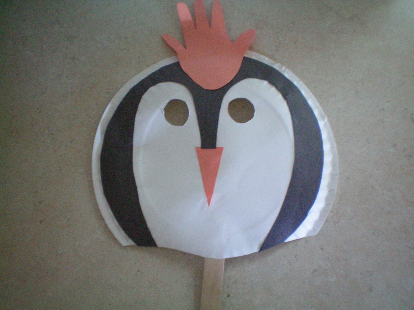 Arizona Families: Fun Craft ~ Panguin Mask