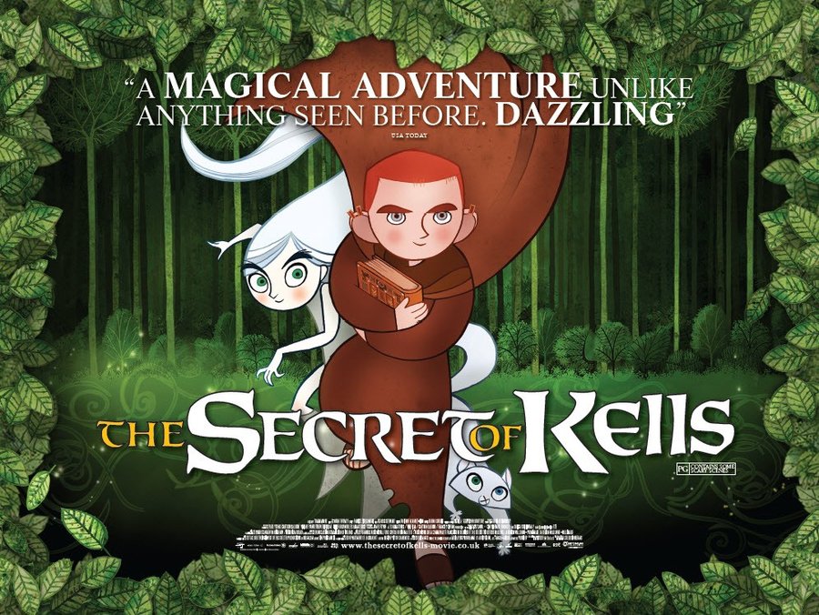 The Geeky Nerfherder: Movie Poster Art: The Secret Of Kells (2010)