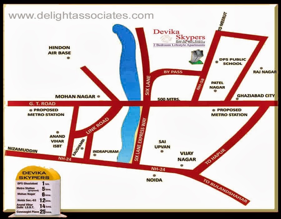 Devika Skypers Raj Nagar Extension, NH 58, Ghaziabad