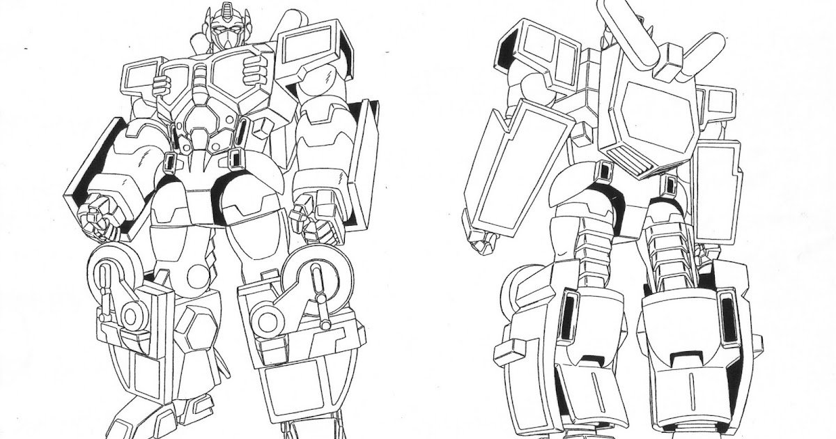 Car Robots Model Sheets