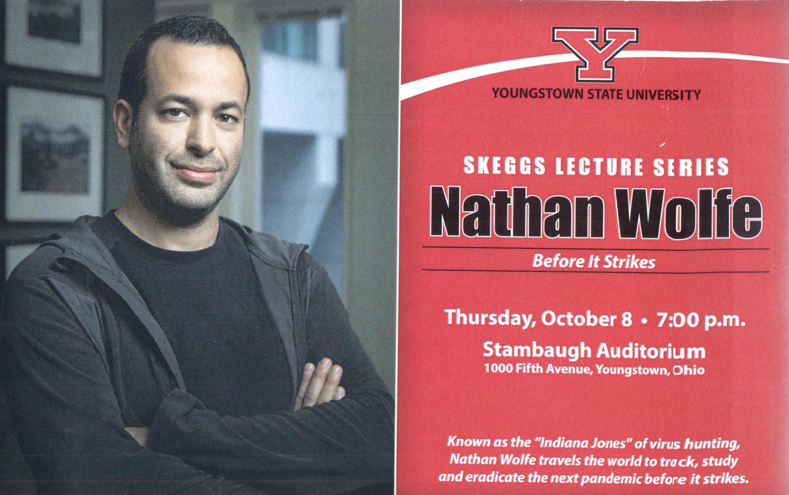 YSU Nathan Wolfe Essay Contest: Essay Guidelines