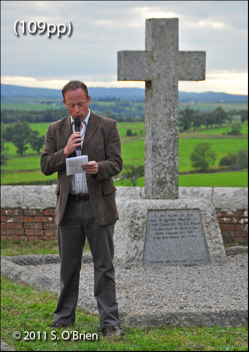 Portlaw: 109 Mass at Clonagam Cemetery.
