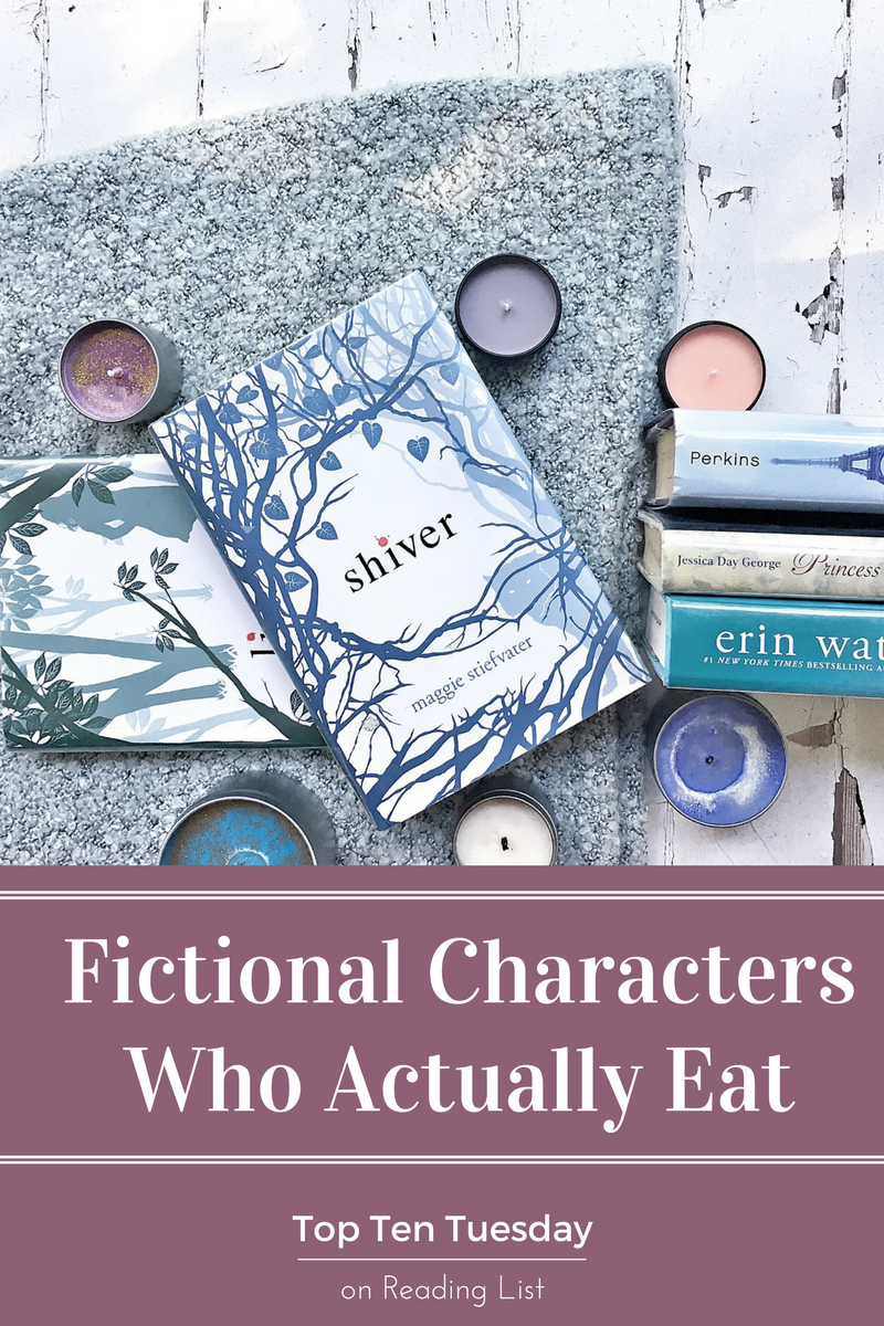 10 Random Books Where Characters Actually Eat - Reading List
