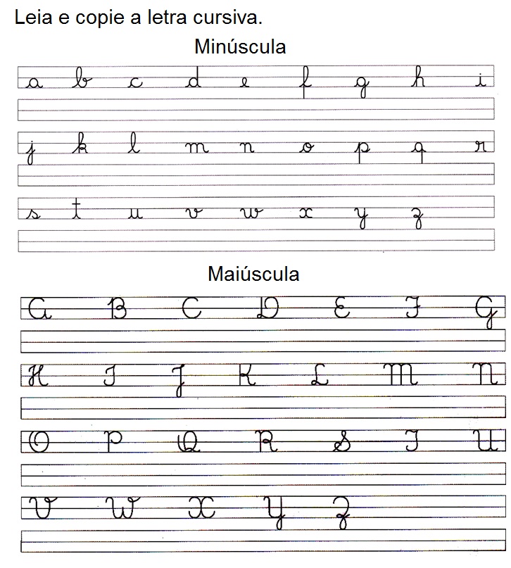 Caligrafia ~ Trabalhos Pedagógicos