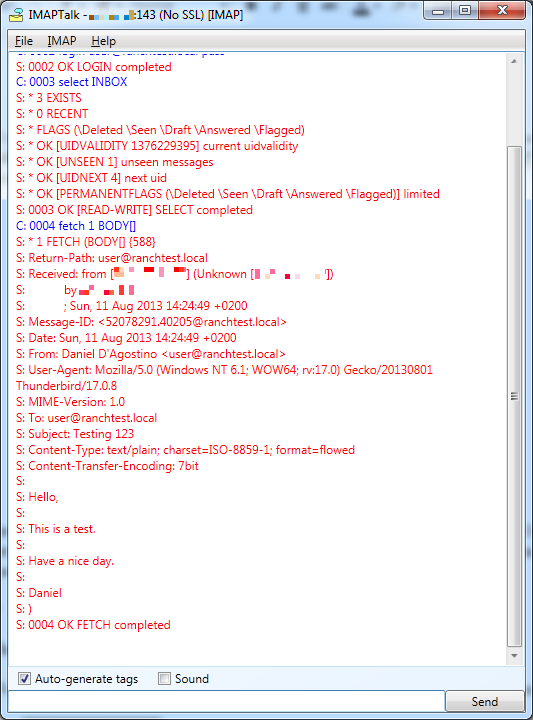 Programmers Ranch Imap Downloading Emails