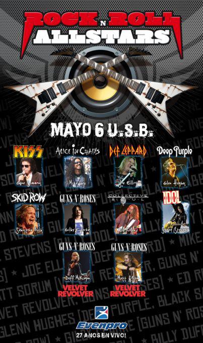 ¡Confirmado! los Rock N Roll All Stars sacudirán a Venezuela | Viaje al ...