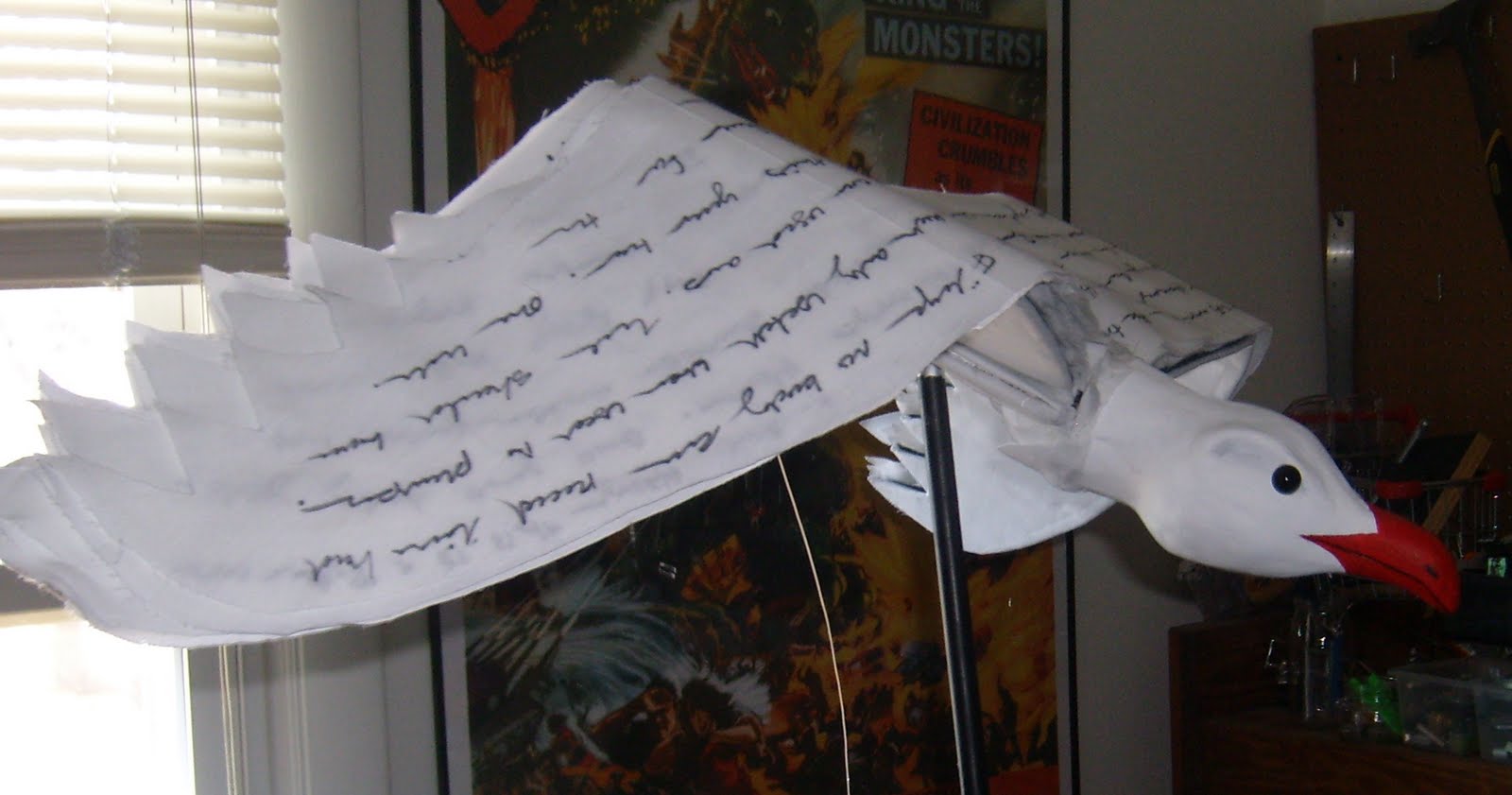 CactusHead Puppets: Building the Seagull Puppet