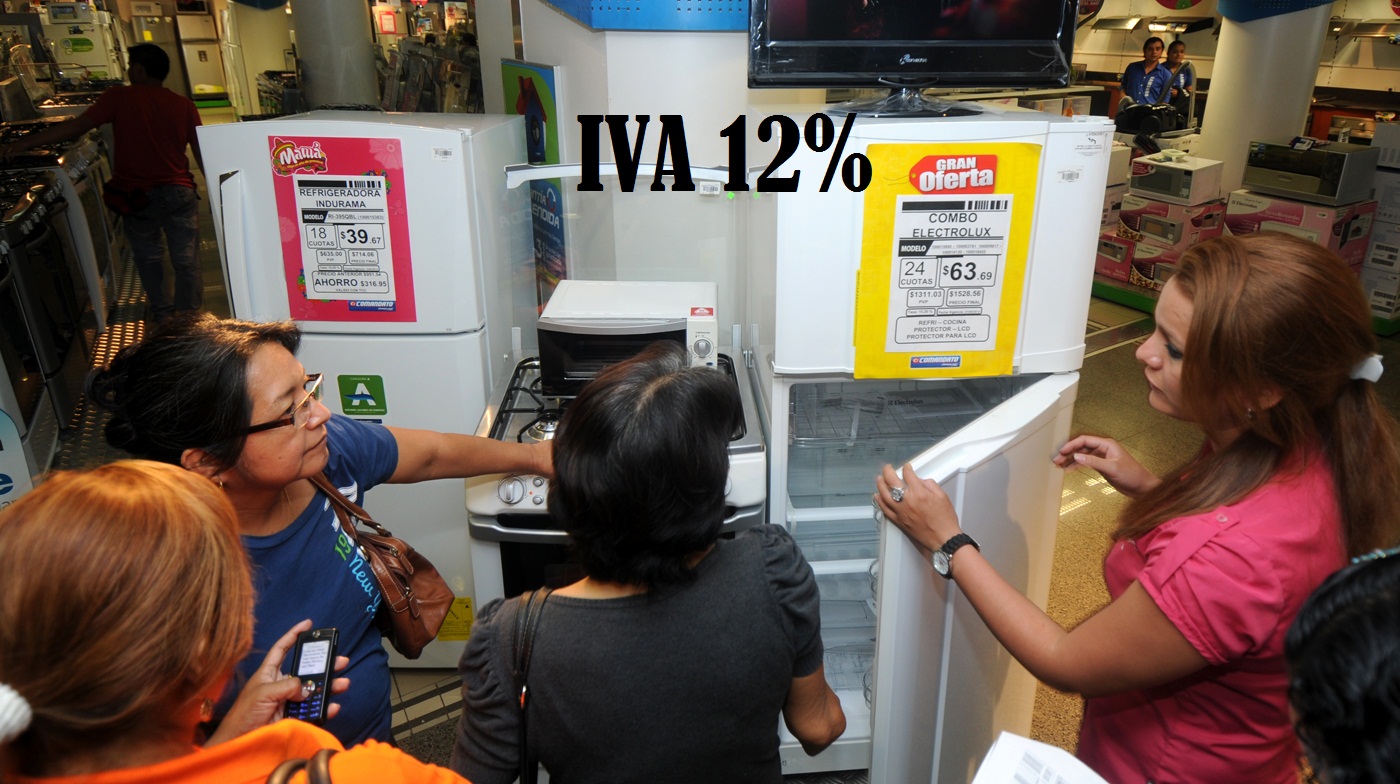 La Prensa de RJL: VUELVE LA TARIFA DEL 12% DEL IVA