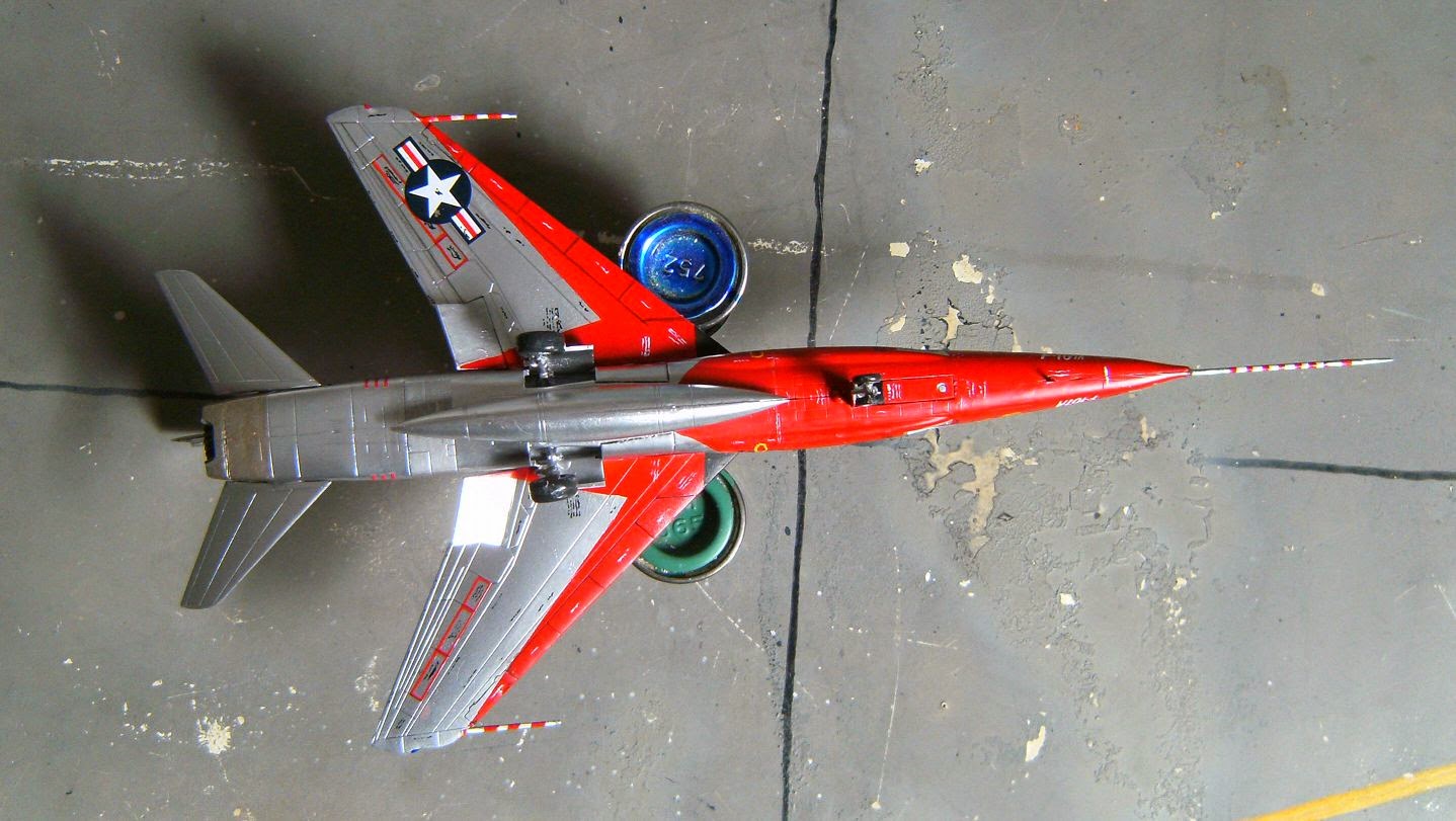 Happyscale-Modellbau: N.A. F-107A Ultra Sabre - Trumpeter 1/72