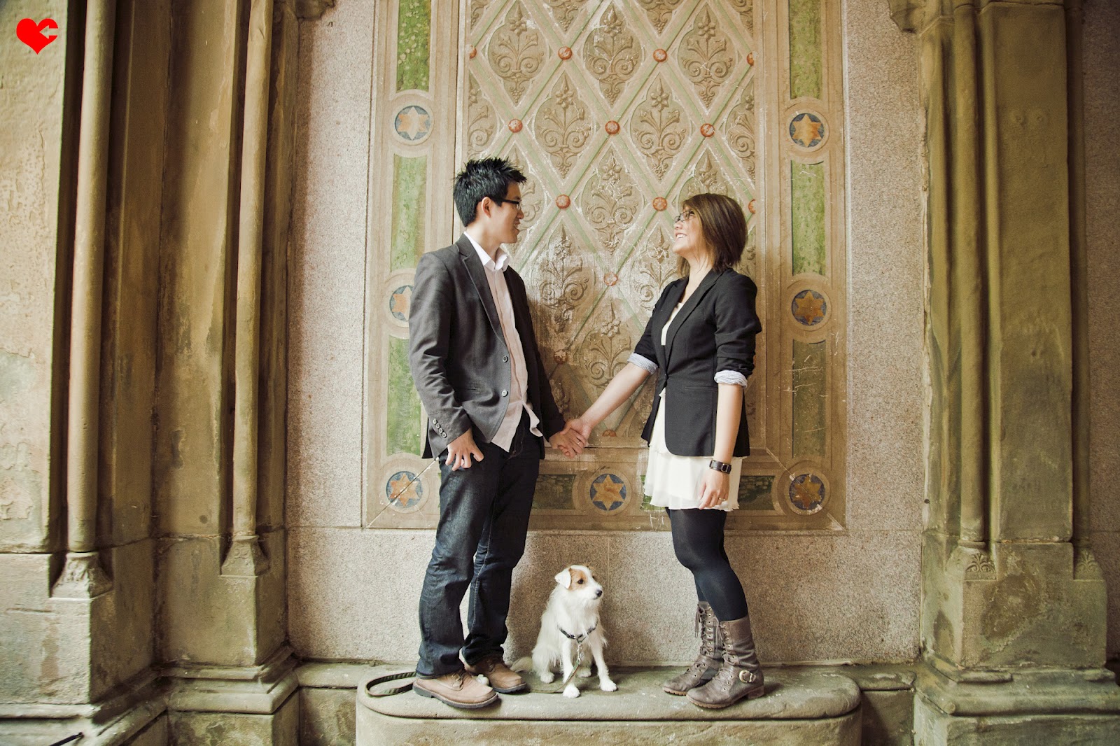 NYC Photo Blog | beIMAGED Photography | beBLOGGED: a couple + their dog ...