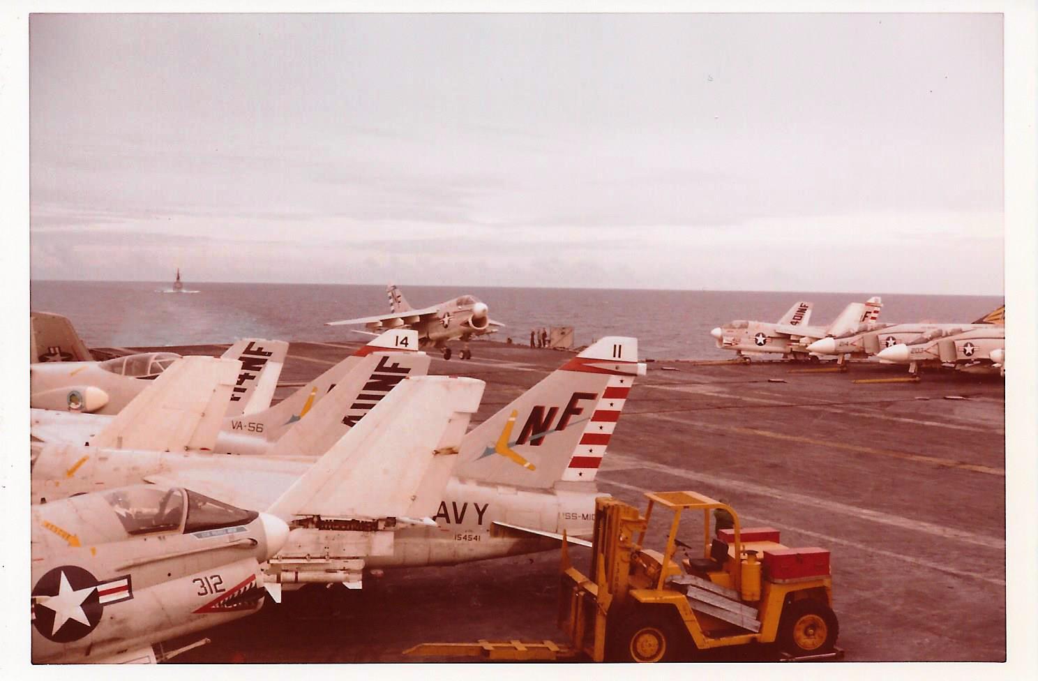 My Military Aircraft Pictures: USS Midway (CVA-41) 1971
