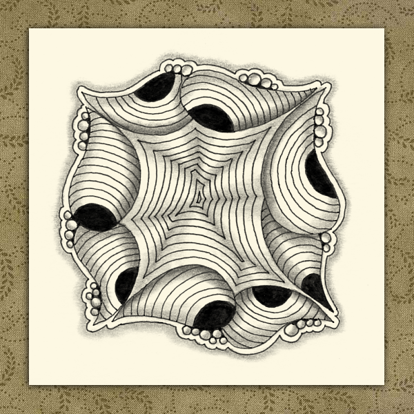 Time for Tangling: Classic Zentangle® - Crescent Moon, Flux & Tipple