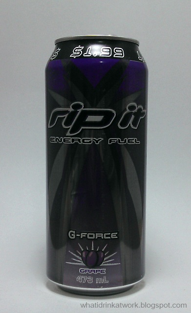 What I Drink At Work: Rip It Energy Fuel G-Force Review