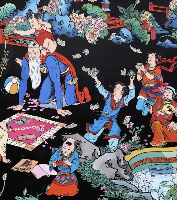 The Dork Review: Rob's Room: Traditional Chinese Paintings vs ...