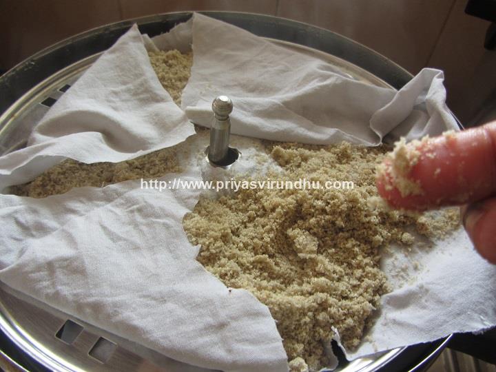 Priya's Virundhu: Kambu Maavu Puttu Recipe/Pearl Millet Flour Puttu ...