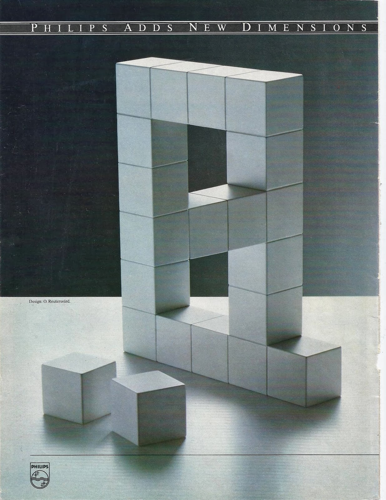 Past Print: Philips impossible object ads