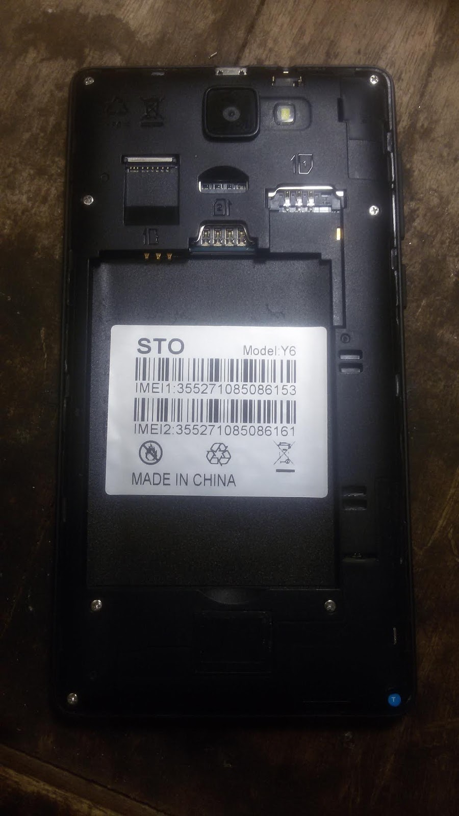 Sto Y6 Flash File ~ MIMROMBD