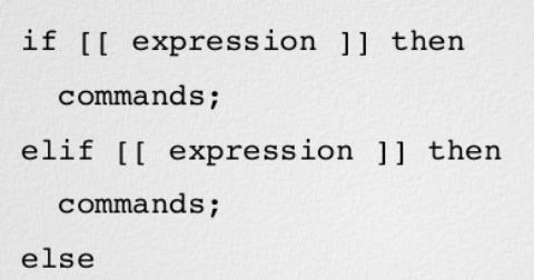 linux bash scripting cheatsheet