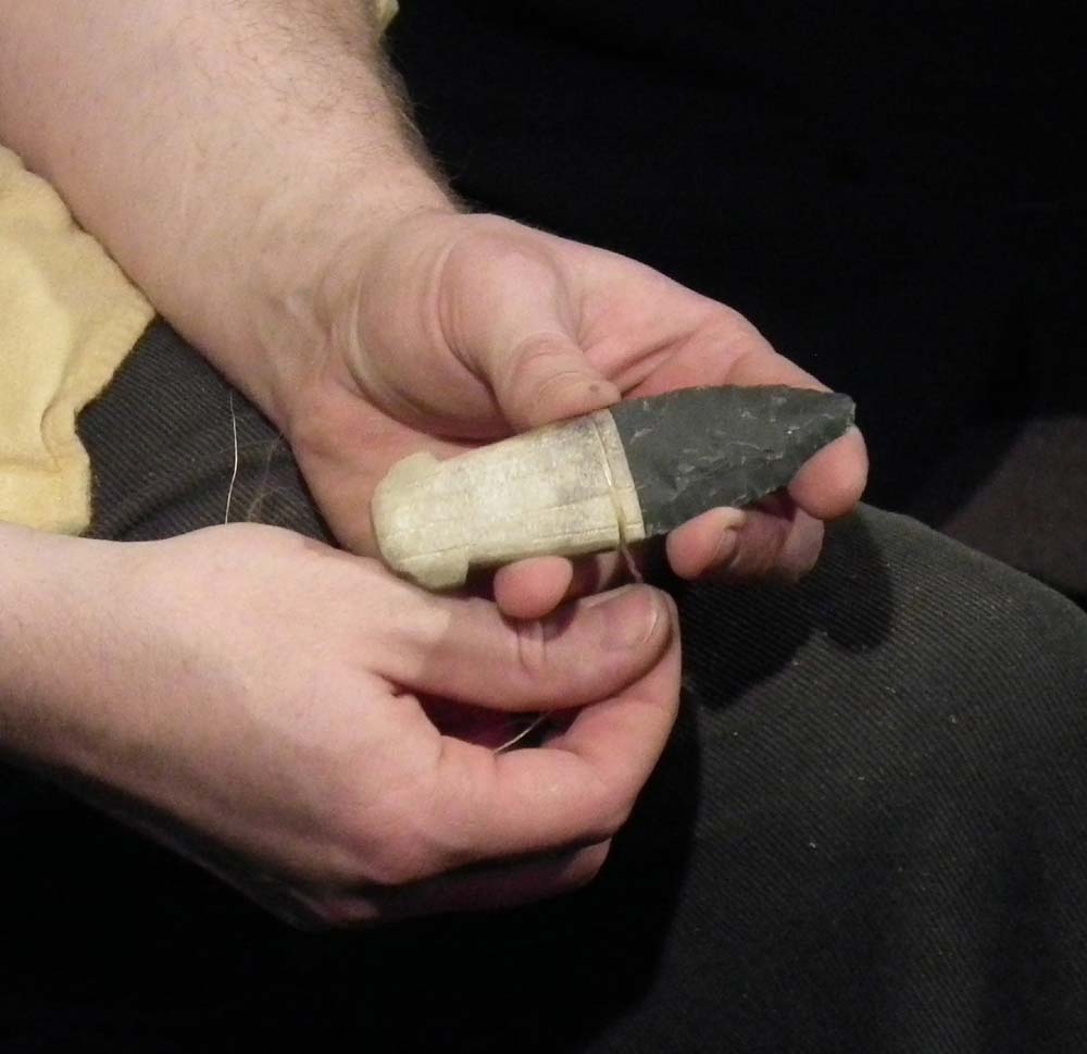 Elfshot: Knapping a Dorset Palaeoeskimo Knife; A Photo Essay