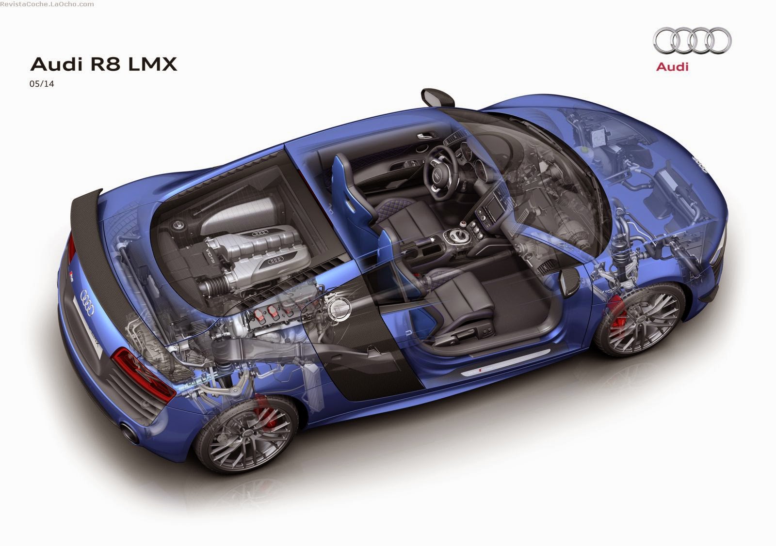 Revista Coche: Del Audi R8 con luz láser sólo habrá 99 unidades