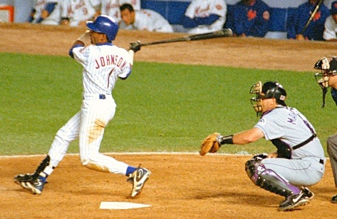 The All Time Mets Single Season Hits Leader: Lance Johnson (1996-1997)