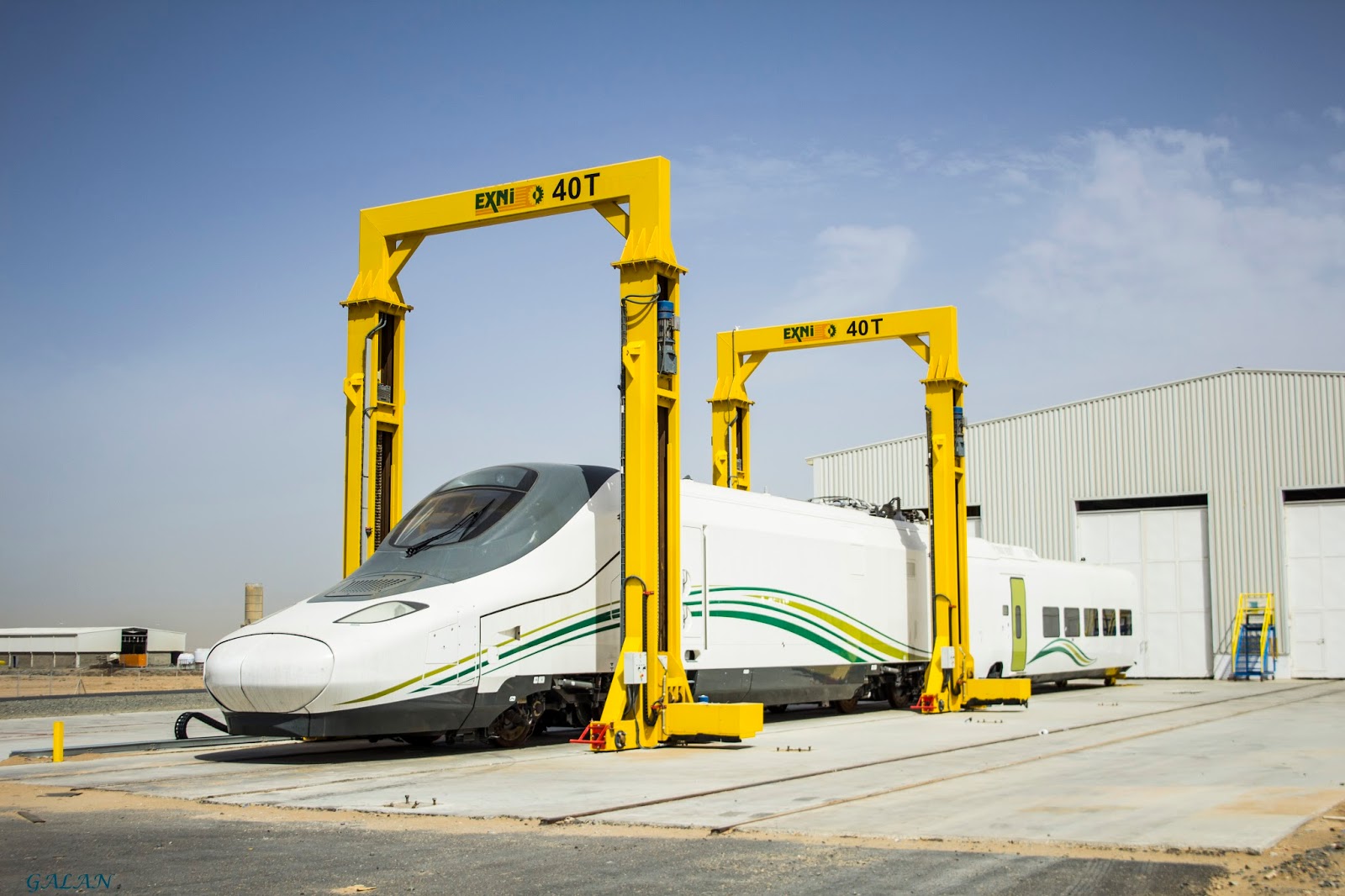 Trenes y mas trenes: Haramain Hight Speed Rail Talgo train static test