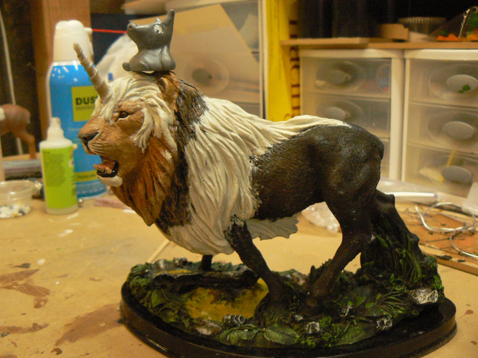 the bare bear lair: Robot Chicken season 5 props