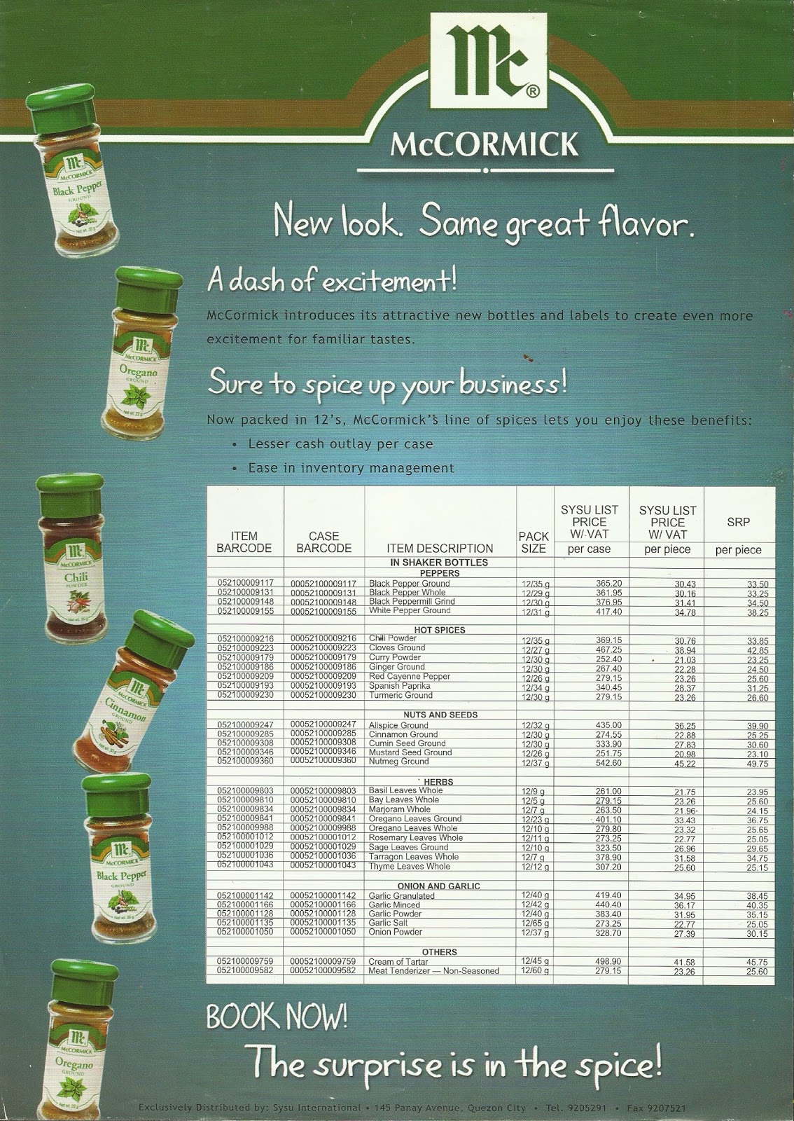 Mad Pens: McCormick Trade Brochures