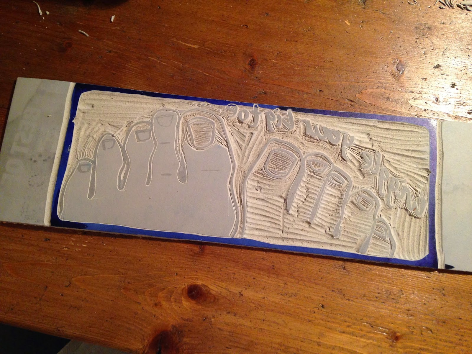 Around The Kitchen Table: WIGGLE YOUR BIG TOE BY GILLIAN NIX