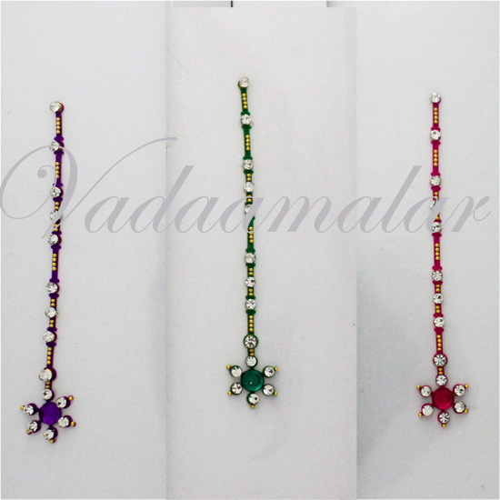 Body Art in India - Bindis Tikka Pottu Tattoos: Beautiful Maang Tikka ...