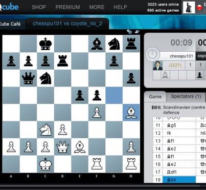 CHESS MUSINGS: Choosing an Online Chess Site: chesscube.com