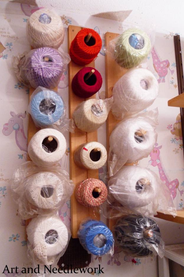 Art and Needlework by Rebekah: 5/17/11: Crochet Thread Talk + Tip
