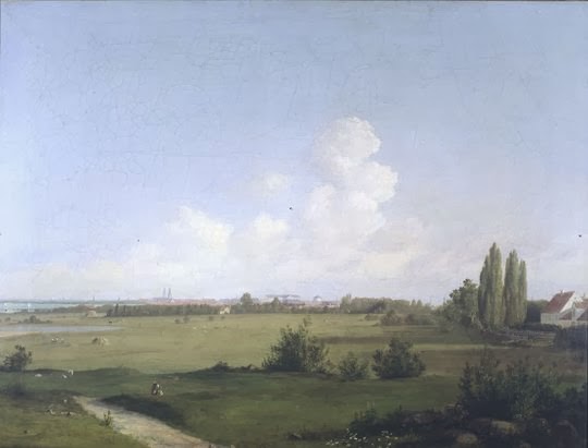 Valby og København, før og nu: Udsigt fra Valby Bakke - Gamle prospekter