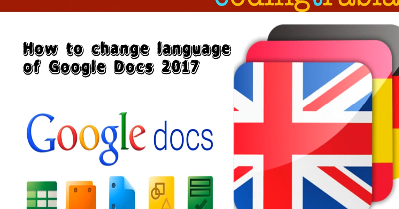 Google docs how to change language - hubsno