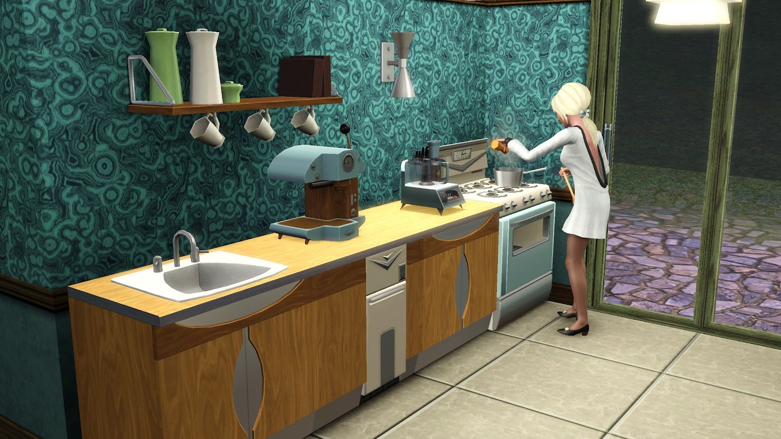 The Iron Seagull's Sims Showcase: The Sims 3 Store: Mid-Century Modern ...