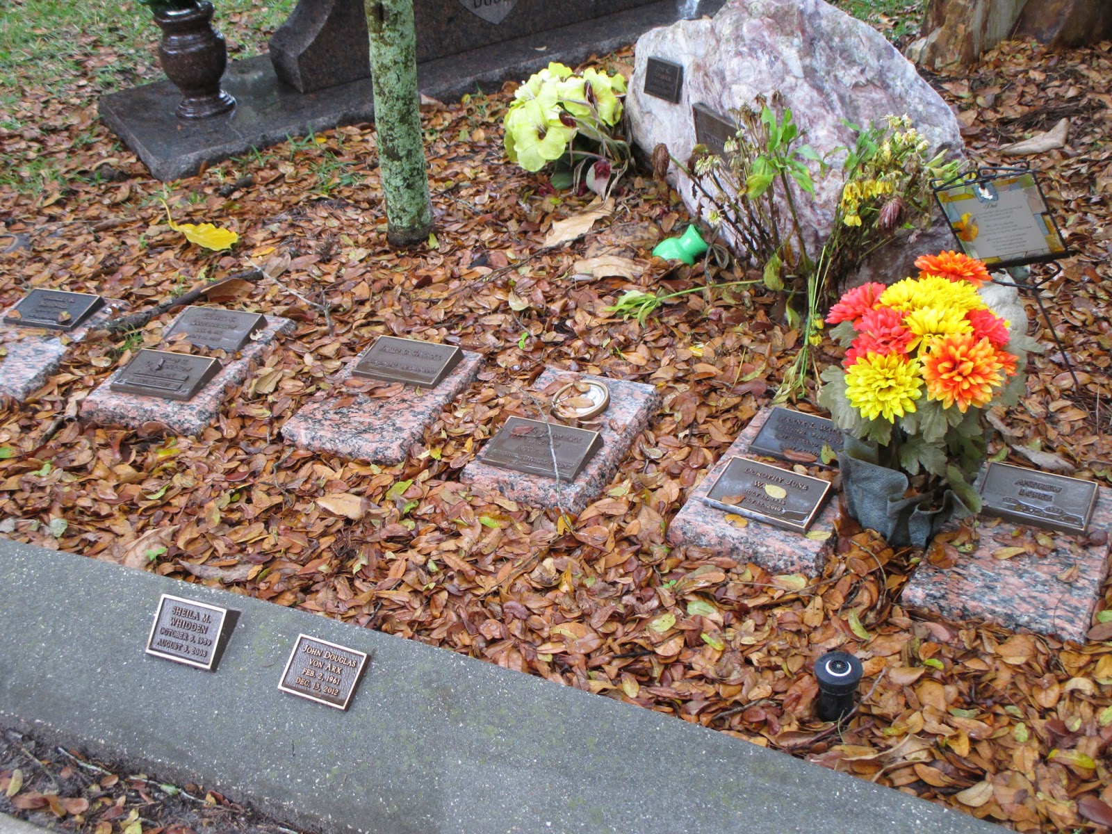FINISHING TOUCHES: CREMATION GARDEN and MEMORIAL BENCHES