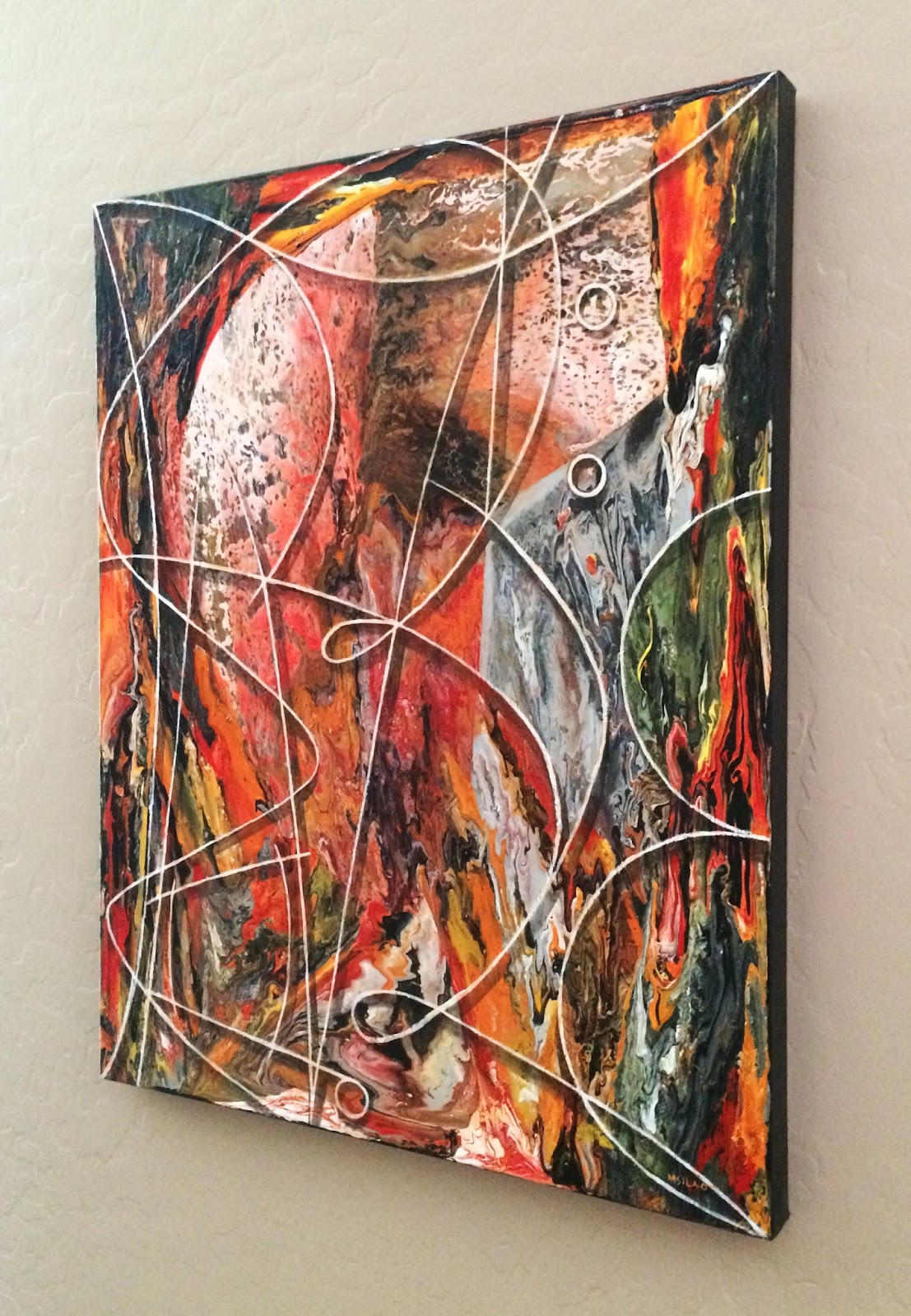 MELVIN SILAO'S PAINTINGS: SELF CONTROL