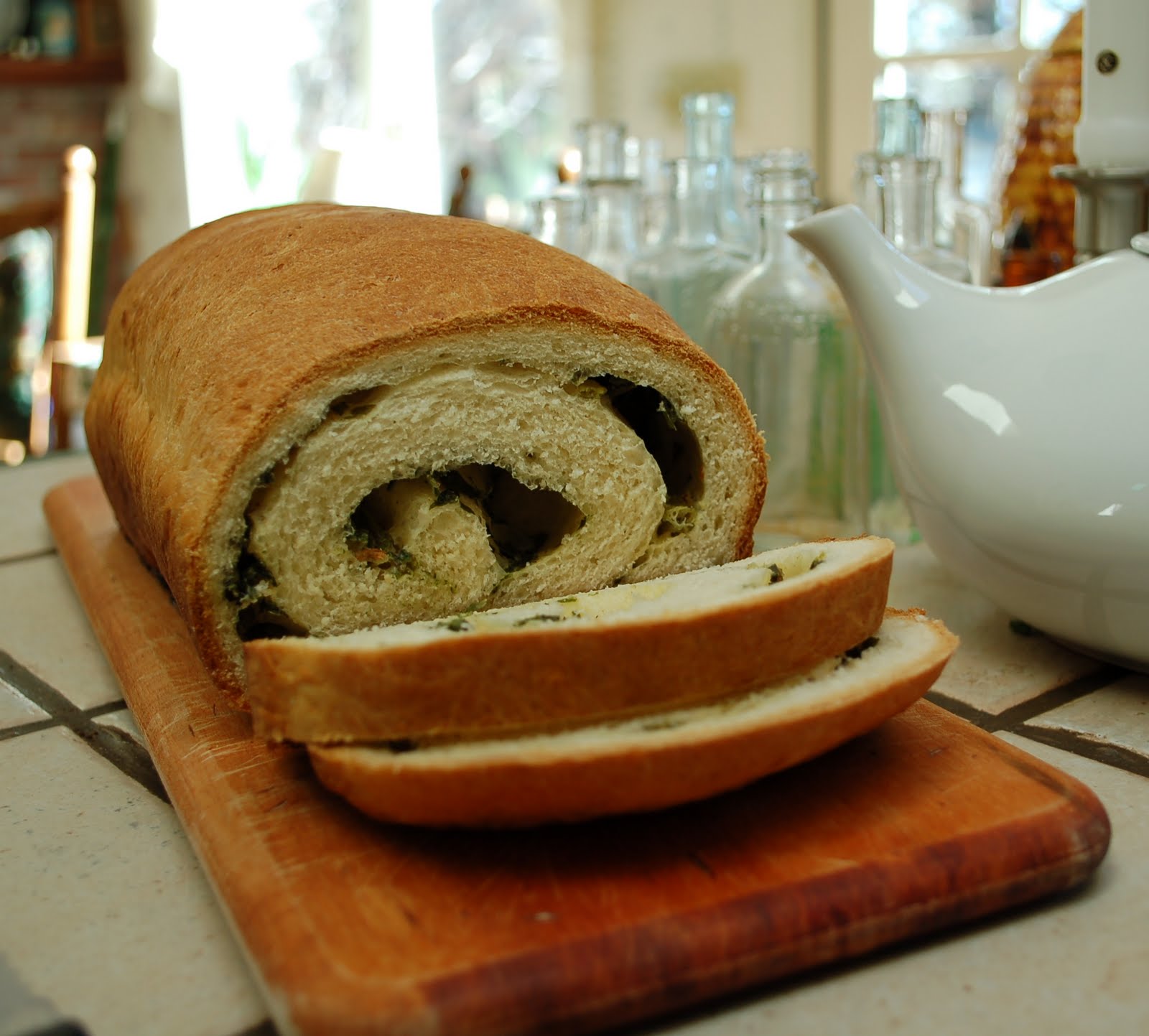 The Spice Garden: Herbed Spiral Bread ... Random Recipe III