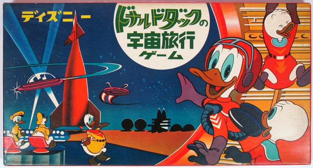 beforemario: Nintendo board games - part 2 - Disney (early 1960s)