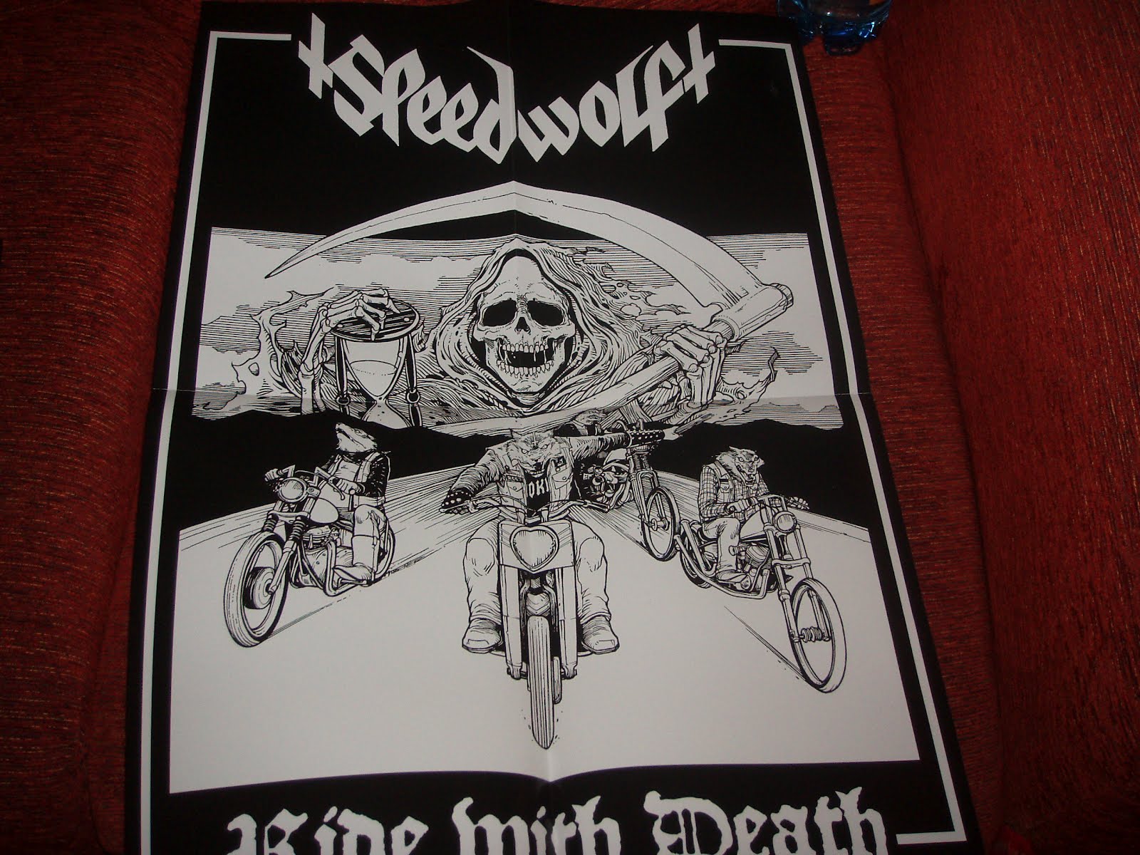 COUCH SLOUCH!!!!: Speedwolf-Ride with death LP
