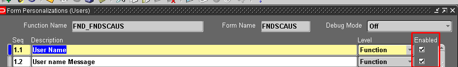 Oracle Applications Disable Personalization From Oracle Forms And Oaf Forms